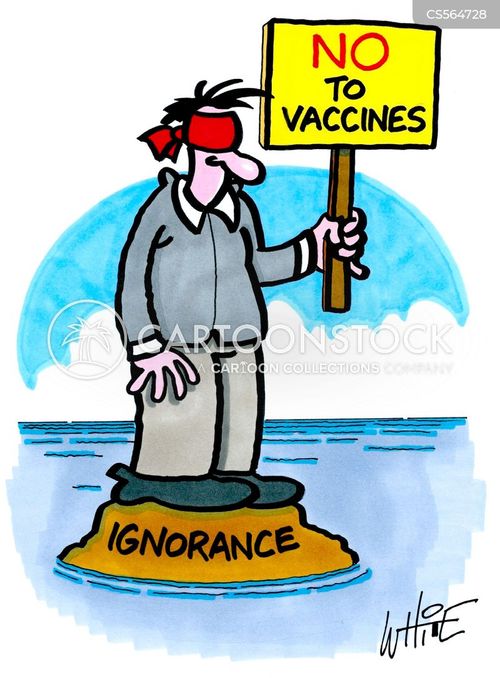Vaccination Progress Cartoons and Comics - funny pictures from CartoonStock