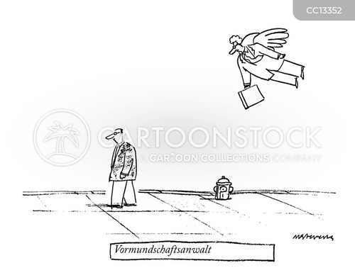 Cartoons und Karikaturen mit Rechtsbildung