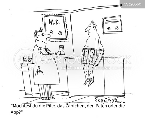 Cartoons und Karikaturen mit Der Patch