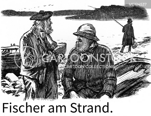 Cartoons und Karikaturen mit Fischers