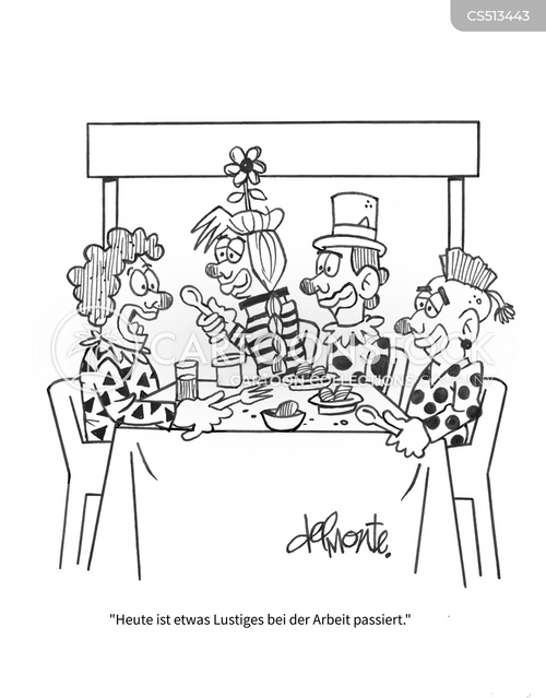 Cartoons und Karikaturen mit Arbeitsanekdote