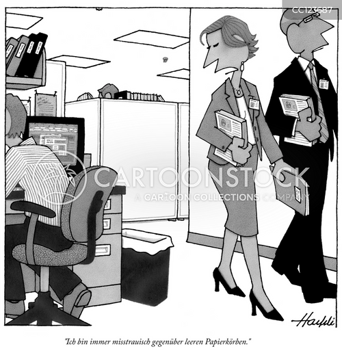 Cartoons und Karikaturen mit Headlocks