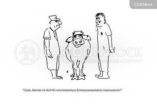 Cartoons und Karikaturen mit Ambulation