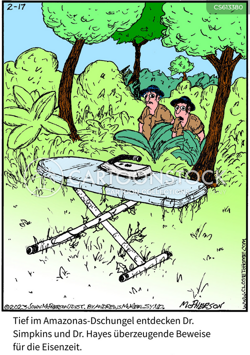 Cartoons und Karikaturen mit Dr. Simpkins