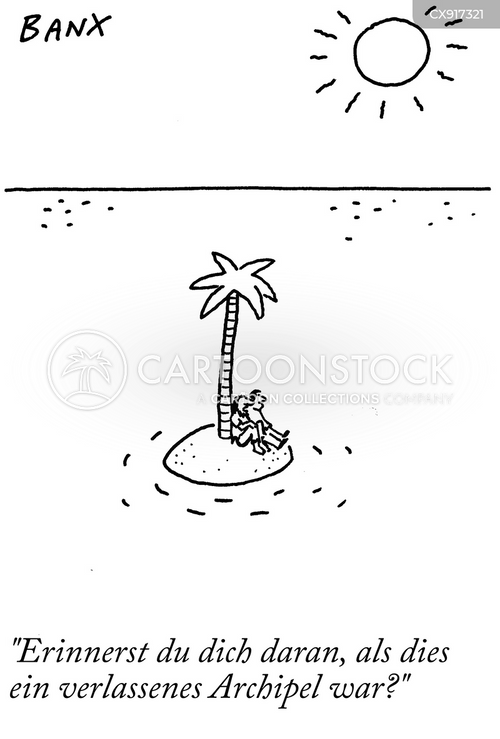 Cartoons und Karikaturen mit Osterinseln