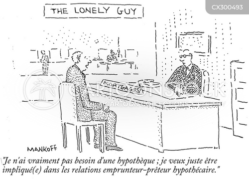 Dessins humoristique et caricaturés avec Prêt Entre Particuliers