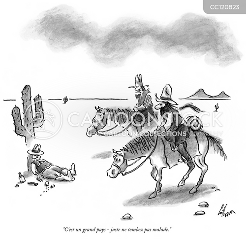 Dessins humoristique et caricaturés avec Chansons De Cow-boy