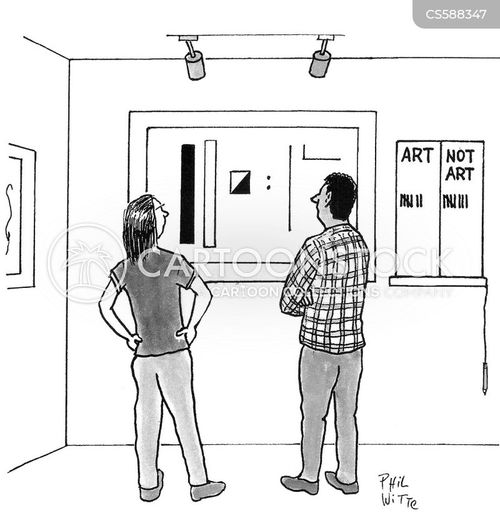 Contemporary Art Cartoons and Comics - funny pictures from CartoonStock