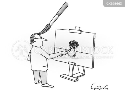 Artistic Inception Cartoons and Comics - funny pictures from CartoonStock