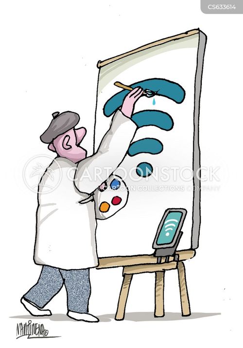 Tech-based Artwork Cartoons and Comics - funny pictures from CartoonStock