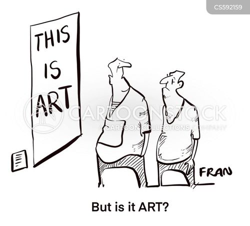 Art Criticism Cartoons and Comics - funny pictures from CartoonStock