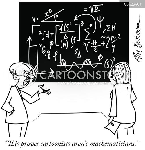 Impossible Math Cartoons and Comics - funny pictures from CartoonStock