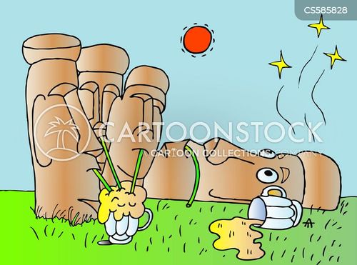 Toppled Over Cartoons and Comics - funny pictures from CartoonStock