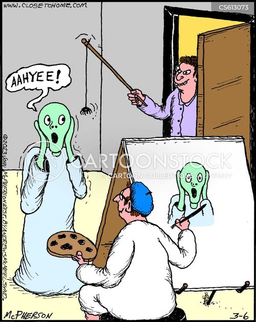Spider On Stick Cartoons and Comics - funny pictures from CartoonStock