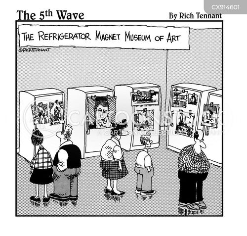 Magnetic Personality Cartoons and Comics - funny pictures from CartoonStock