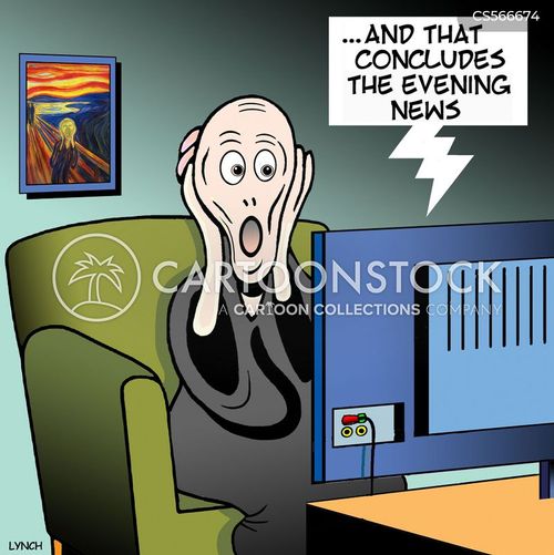 Munch's Scream Cartoons and Comics - funny pictures from CartoonStock