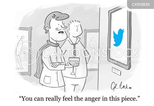 Twitter Rage Cartoons and Comics - funny pictures from CartoonStock