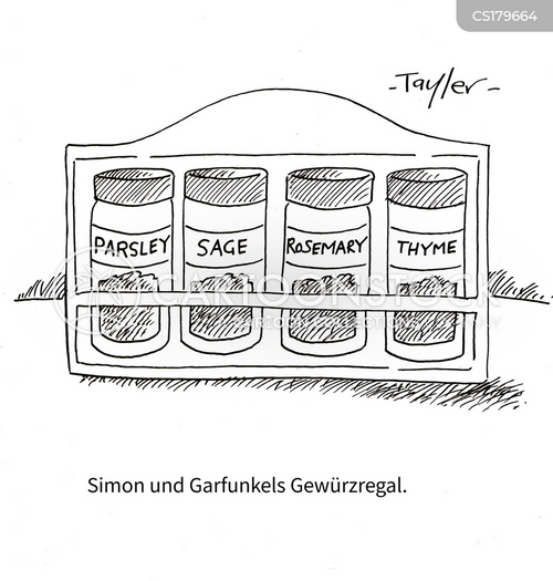 Cartoons und Karikaturen mit Art Garfunkel