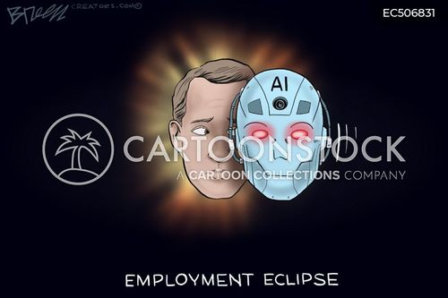 Ai-driven Labor Market Cartoons and Comics - funny pictures from ...