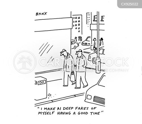 Ai Fakes Cartoons and Comics - funny pictures from CartoonStock