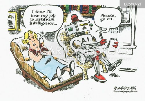 Workplace Robots Cartoons and Comics - funny pictures from CartoonStock