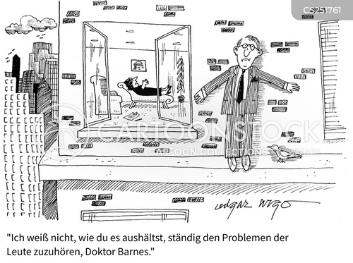 Cartoons und Karikaturen mit Doktor Barnes