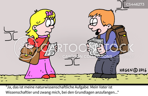 Cartoons und Karikaturen mit Erste Prinzip