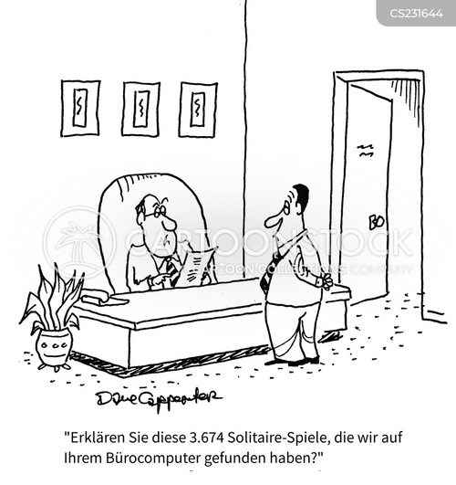 Cartoons und Karikaturen mit Pc-spiele