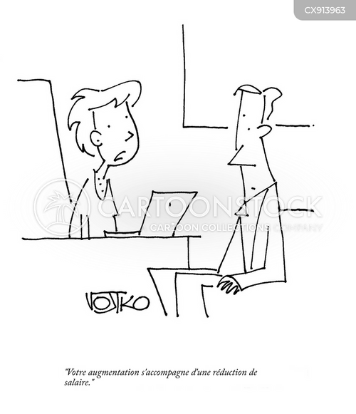 Dessins humoristique et caricaturés avec Augmentation De Salaire