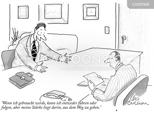 Cartoons und Karikaturen mit Stärken Nutzen