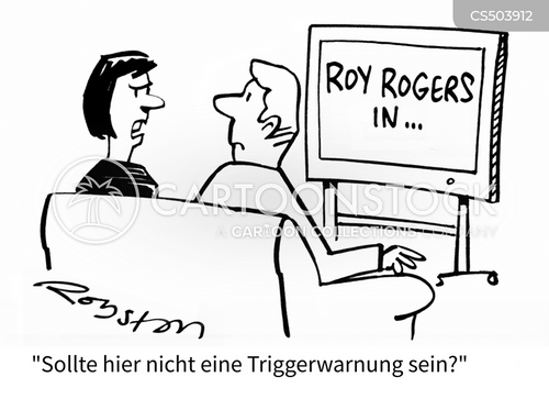 Cartoons und Karikaturen mit Roy Rogers Und Trigger