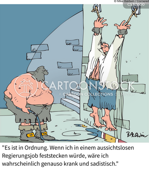 Cartoons und Karikaturen mit Regierung