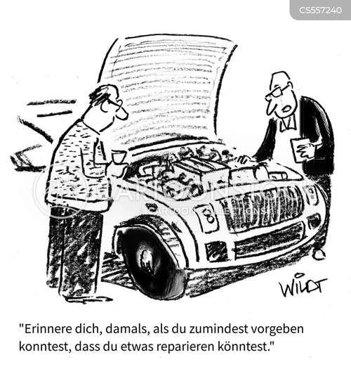 Cartoons und Karikaturen mit Auf Eigene Faust