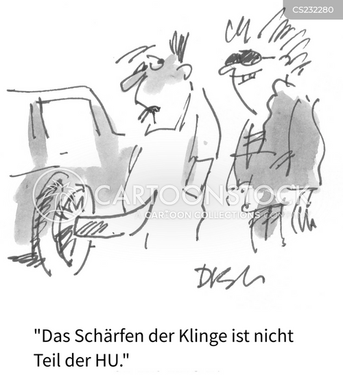 Cartoons und Karikaturen mit Auto-gadget