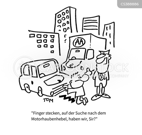 Cartoons und Karikaturen mit Haube