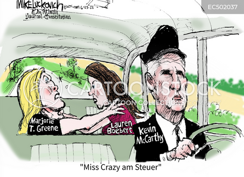 Cartoons und Karikaturen mit Lauren Boebert