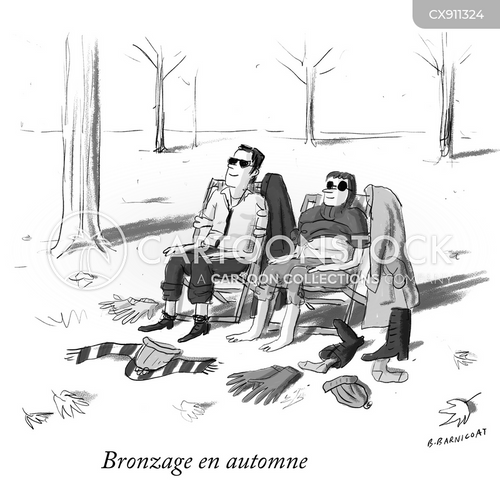 Dessins humoristique et caricaturés avec Bronzer