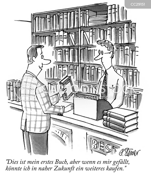 Cartoons und Karikaturen mit Heißluftballon