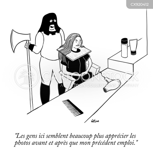 Dessins humoristique et caricaturés avec Processus De Transformation