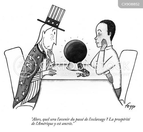 Dessins humoristique et caricaturés avec Esclave