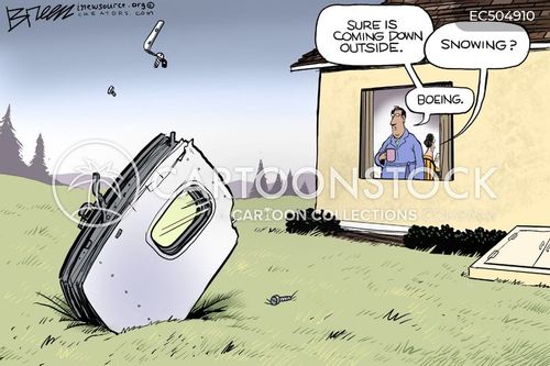 Airplane Safety Cartoons and Comics - funny pictures from CartoonStock