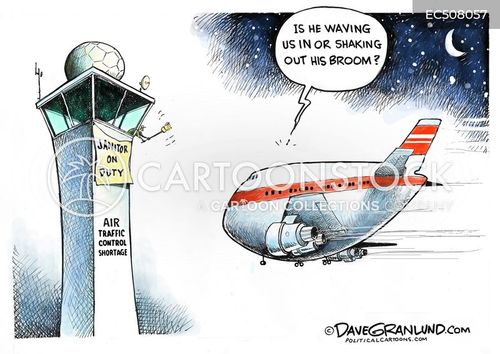 Airport Staffing Cartoons and Comics - funny pictures from CartoonStock