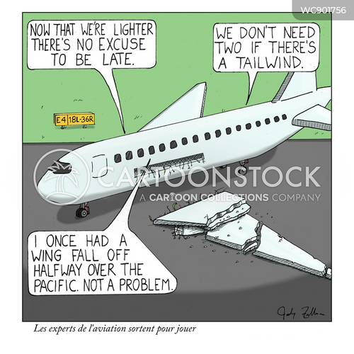 Dessins humoristique et caricaturés avec Vol En Avion