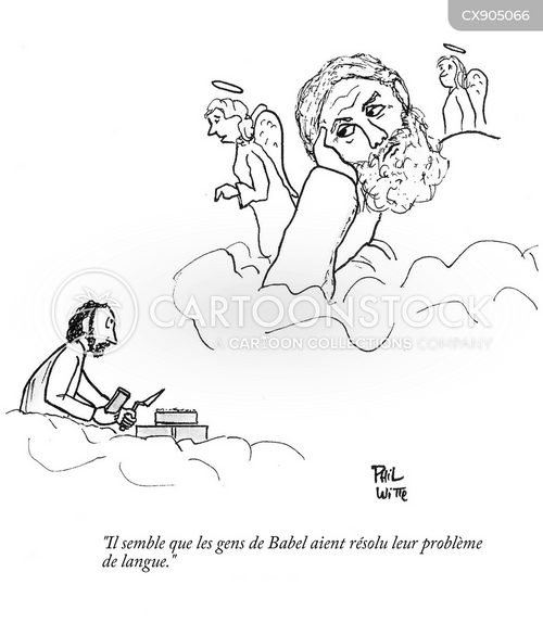 Dessins humoristique et caricaturés avec Parcours D'obstacles Linguistiques