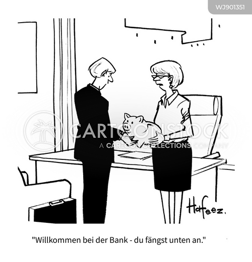 Cartoons und Karikaturen mit Am Unteren Ende Anfangen