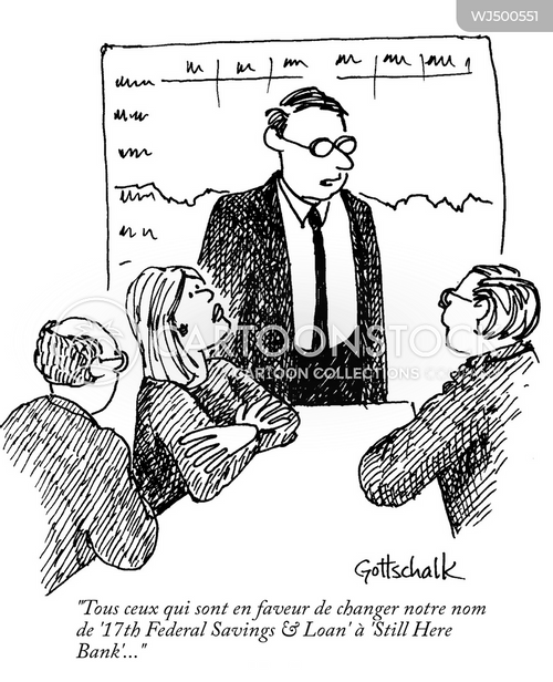 Dessins humoristique et caricaturés avec Crise Financière Mondiale