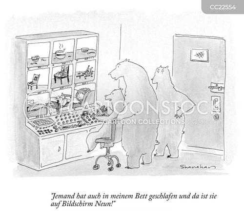 Cartoons und Karikaturen mit Nationalwald