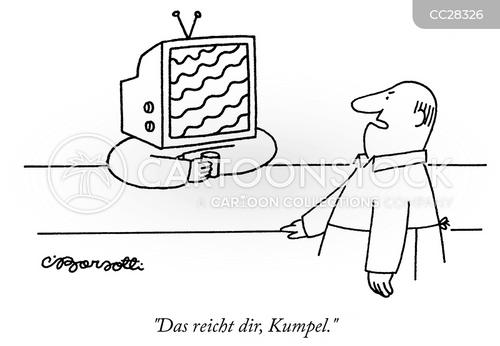 Cartoons und Karikaturen mit Barhocker