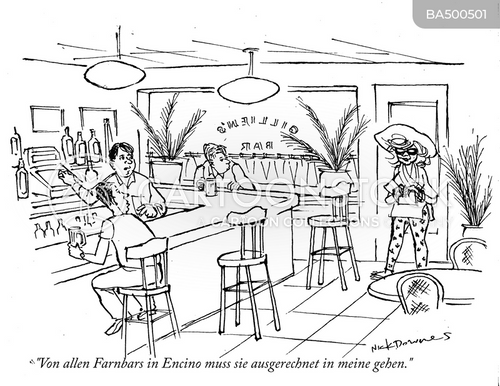 Cartoons und Karikaturen mit Encino