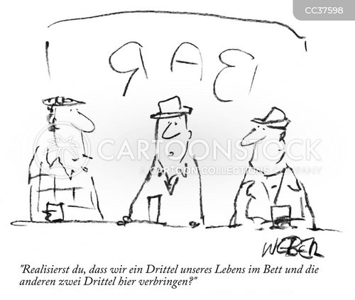 Cartoons und Karikaturen mit Ansprechendes Training